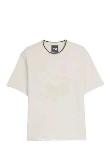 Y3 X Wales Bonner Graphic T-shirt - Chalk White
