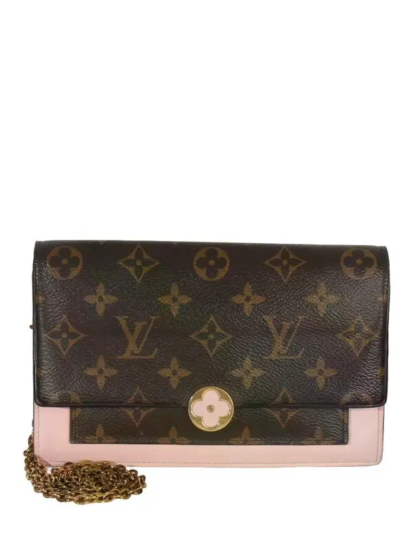LOUIS VUITTON Monogram Chain-strap Bag - Brown