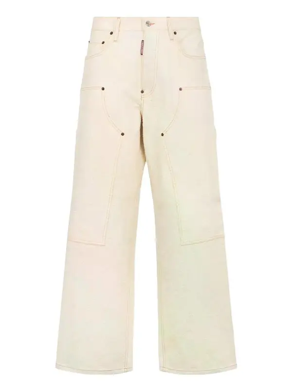 Dsquared2 Raw Carpenter Jeans - Neutrals
