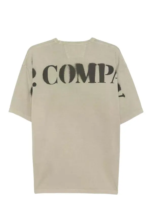 C.P. COMPANY Logo-print T-shirt - Green