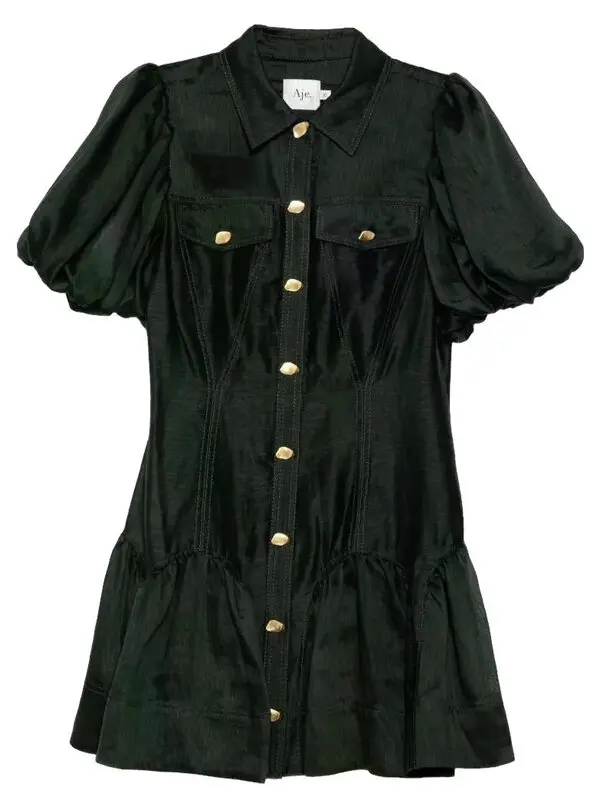 Aje Collide Dress - Green