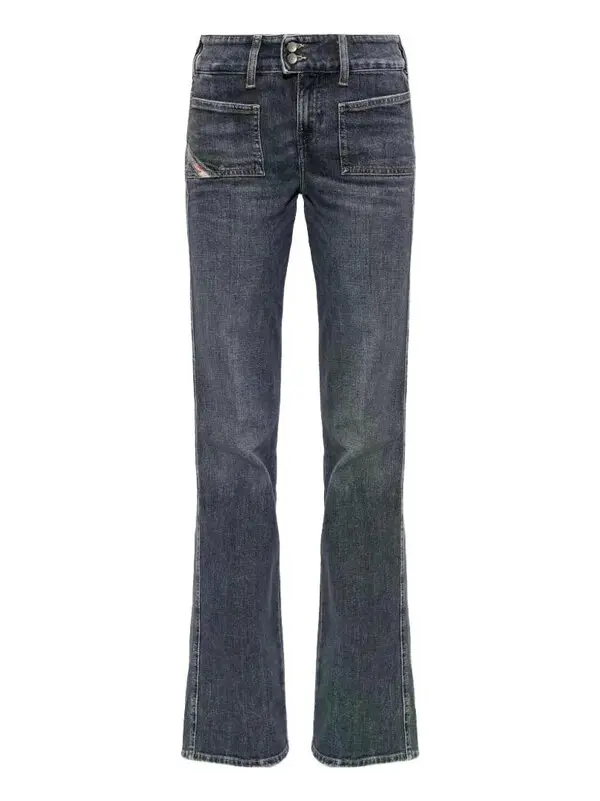 DIESEL® D-hush Patch Pocket Jeans - Grey
