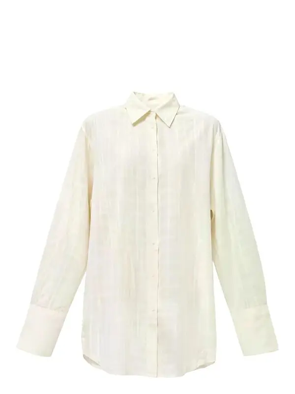 Aspesi Check-pattern Button-down Shirt - Neutrals