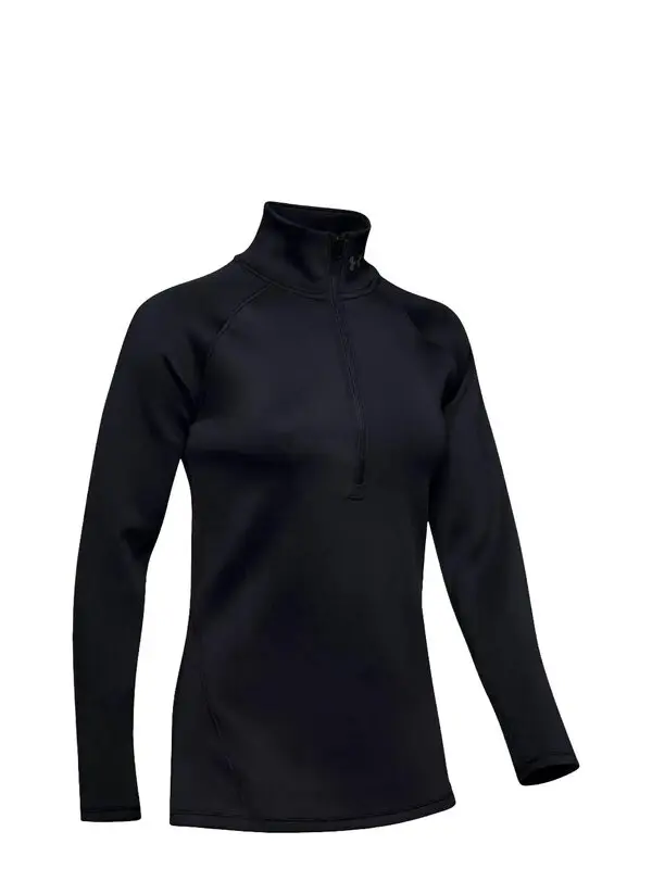 Under Armour Coldgear Armour Half-zip Sweatshirt - Black