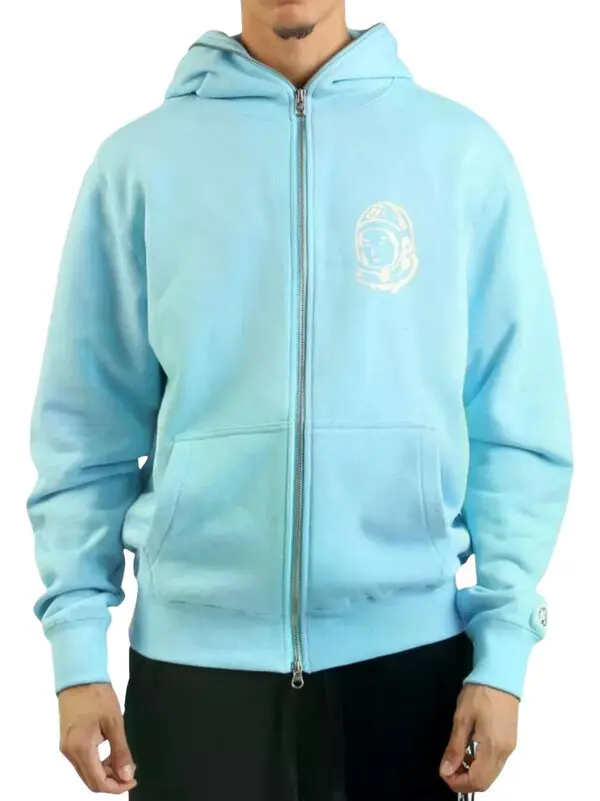 BILLIONAIRE BOYS CLUB Helmet Logo-print Hoodie - Sky Blue