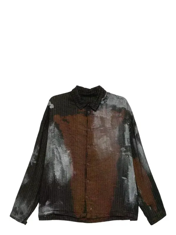 RUNDHOLZ Amber Storm Shirt - Brown