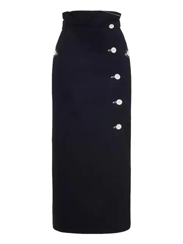 Adam Lippes Finch Skirt - Black