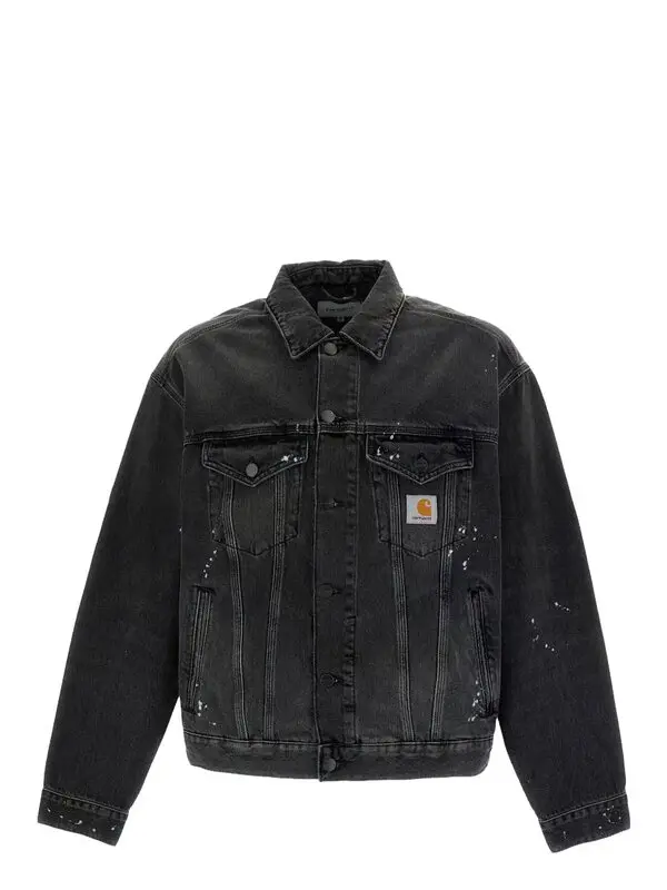 Carhartt Work In Progress Helston Denim Jacket - Black