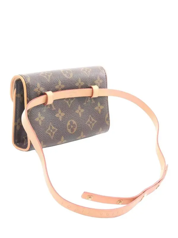 LOUIS VUITTON Monogram Florentine Belt Bag - Brown