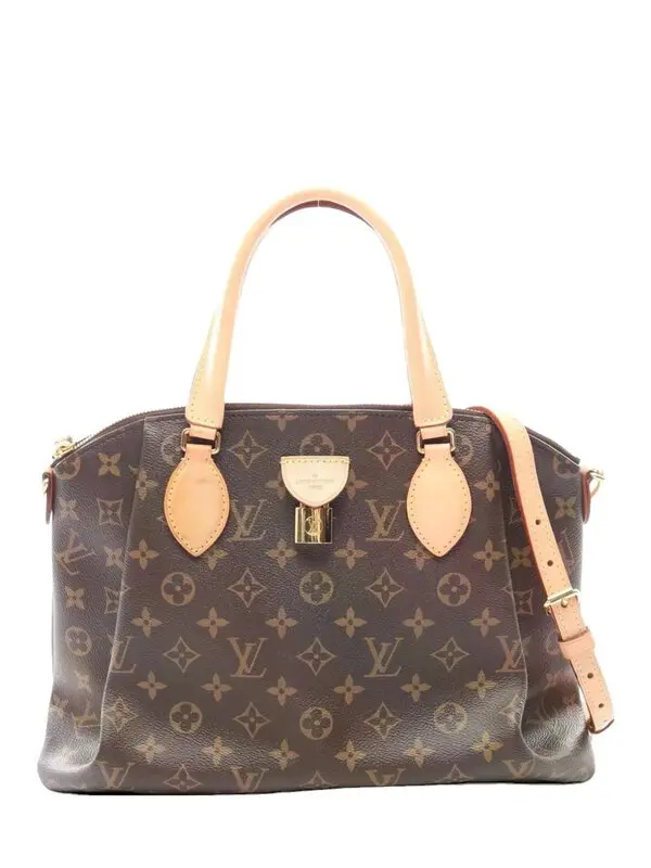 LOUIS VUITTON Rivoli Mm Monogram Tote Bag - Brown