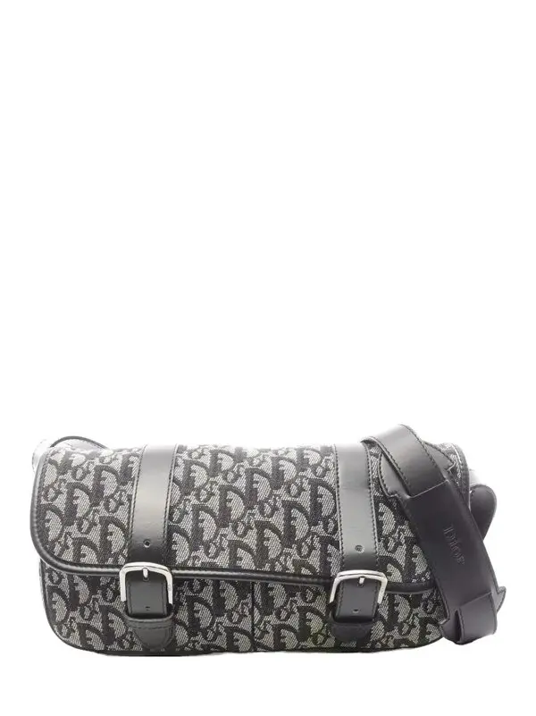 Dior Trotter Messenger Bag - Black