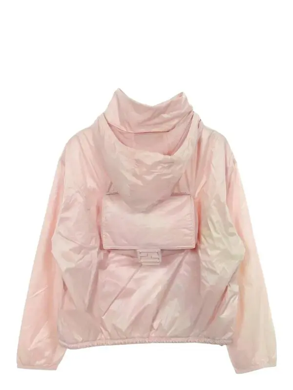 Fendi Light Mesh Parka Jacket - Pink