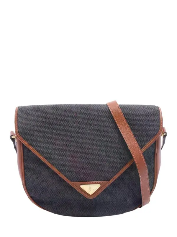 Saint Laurent Two-tone Shoulder Bag - Grey