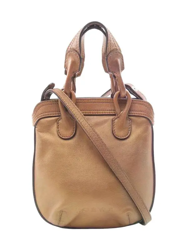 Loewe 2000s Fiesta 2-way Handbag - Neutrals