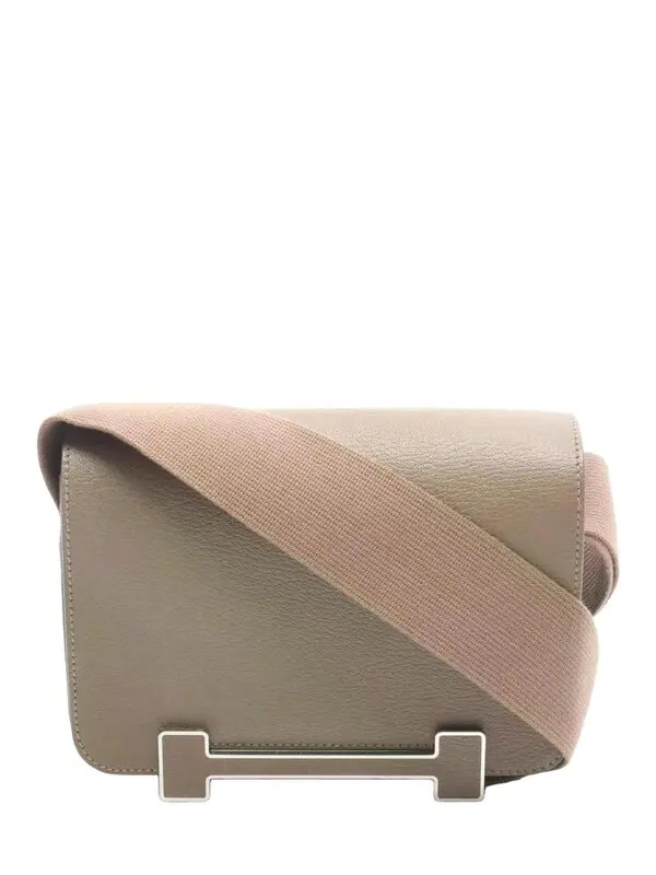 Hermès Geta Chevre Shoulder Bag - Neutrals
