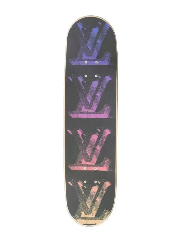 LOUIS VUITTON Monogram Skateboard - Black
