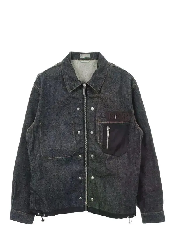 Dior X Sacai Denim Shirt Jacket - Blue