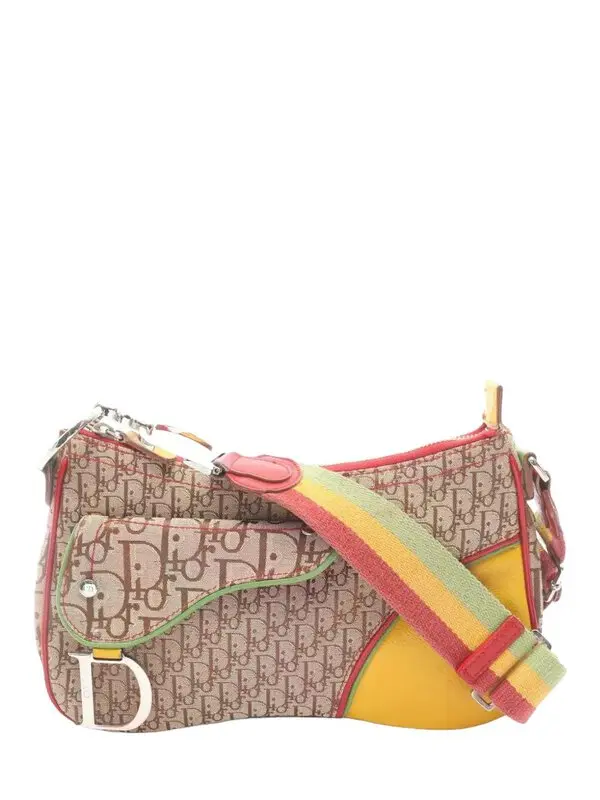 Dior Trotter Saddle Shoulder Bag - Neutrals