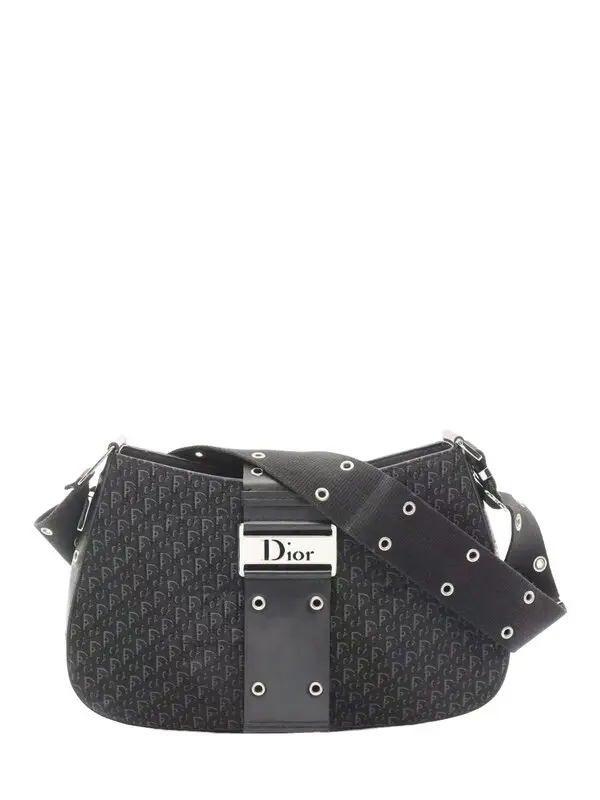 Dior Trotter Street Chic Shoulder Bag - Black