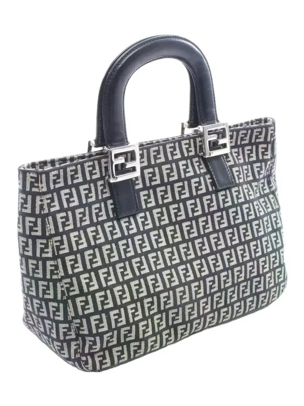 Fendi Zucca Tote Bag - Black