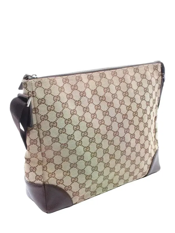 Gucci Gg Canvas Shoulder Bag - Neutrals