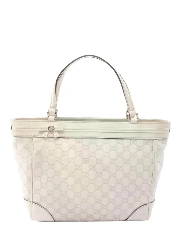 Gucci 2000s Mayfair Ssima Tote Bag - Neutrals