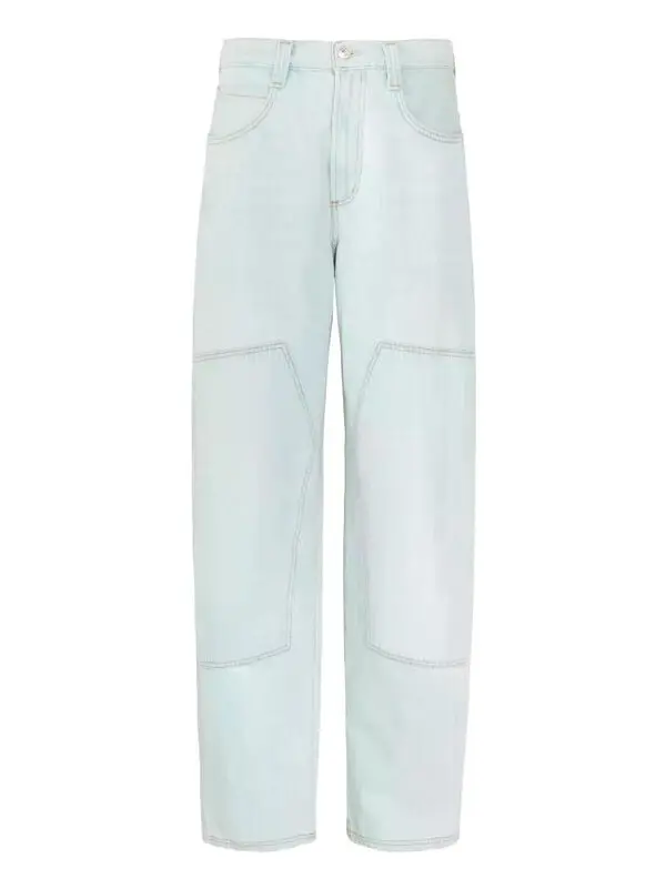 AGOLDE Ilaria Pieced Panelled Jeans - Blue
