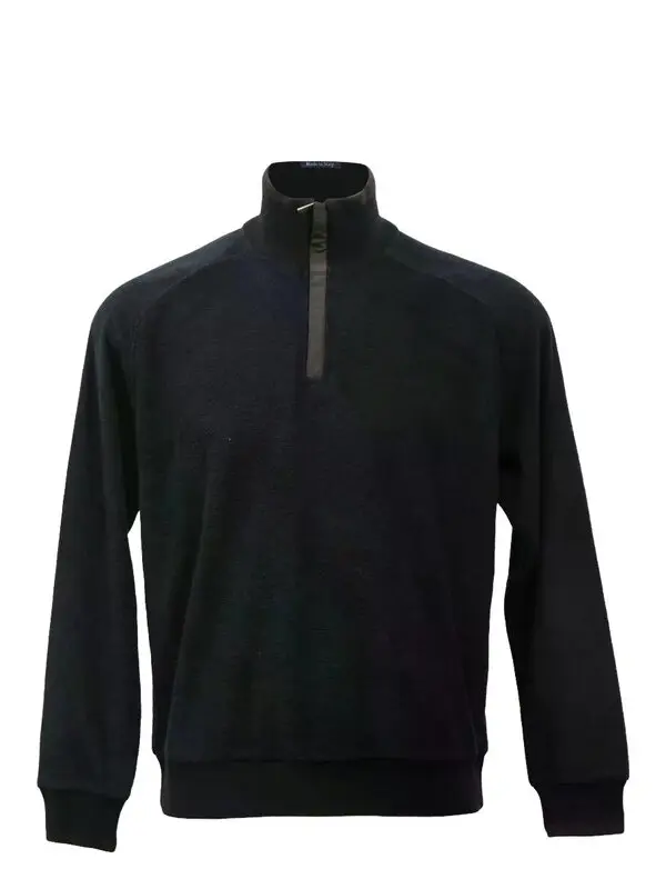 Ermenegildo Zegna Sport Half-zip Sweater - Black