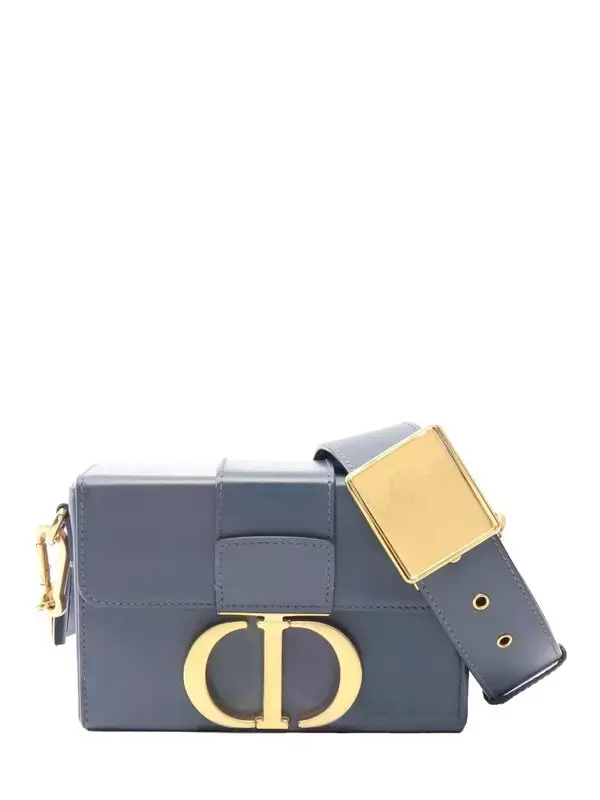 Dior 30 Montaigne Box Mini Bag - Blue