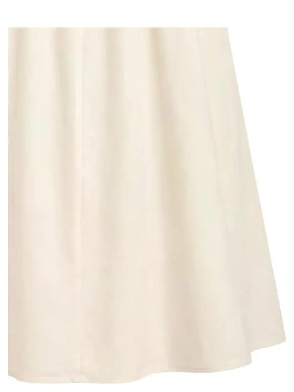Seafolly Sleeveless Linen Mini Dress - Neutrals