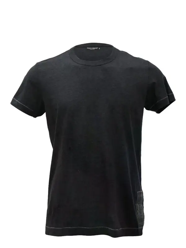 Dolce & Gabbana Logo-patch T-shirt - Black