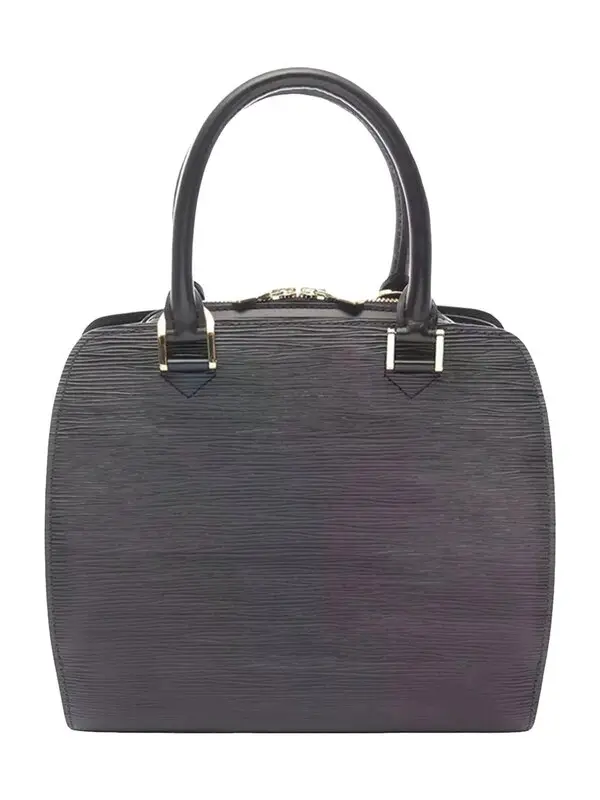 LOUIS VUITTON Epi Pont Neuf Pm Handbag - Black
