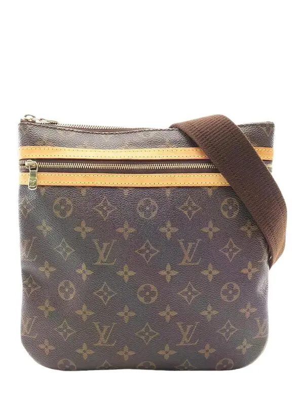LOUIS VUITTON Monogram Bosphore Pochette Crossbody Bag - Brown