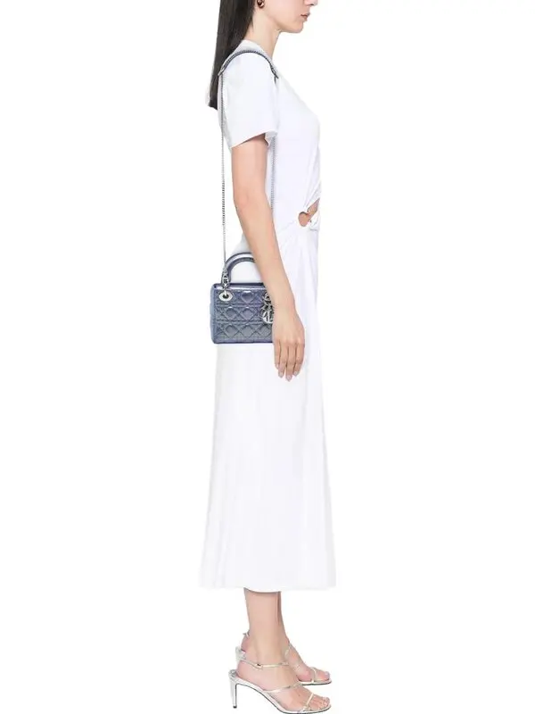 Dior Mini Lady Satchel - Blue