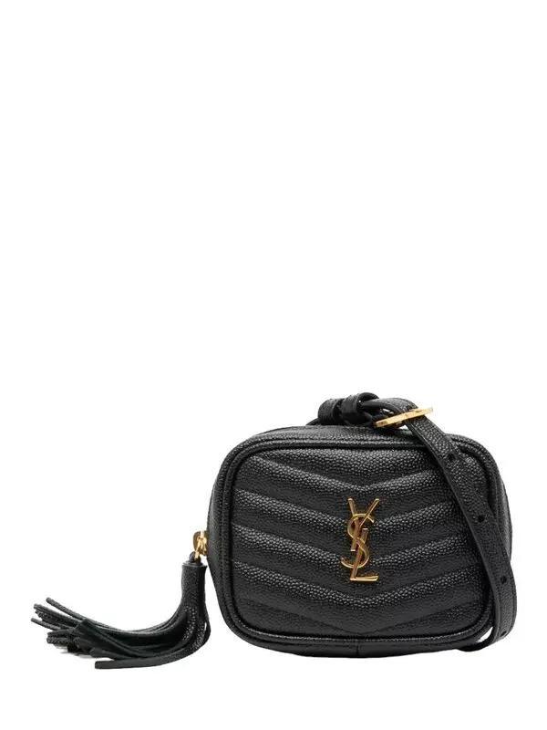 Saint Laurent Monogram Lou Camera Bag - Black