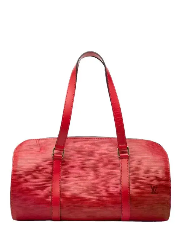 LOUIS VUITTON Epi Soufflot Handbag - Red