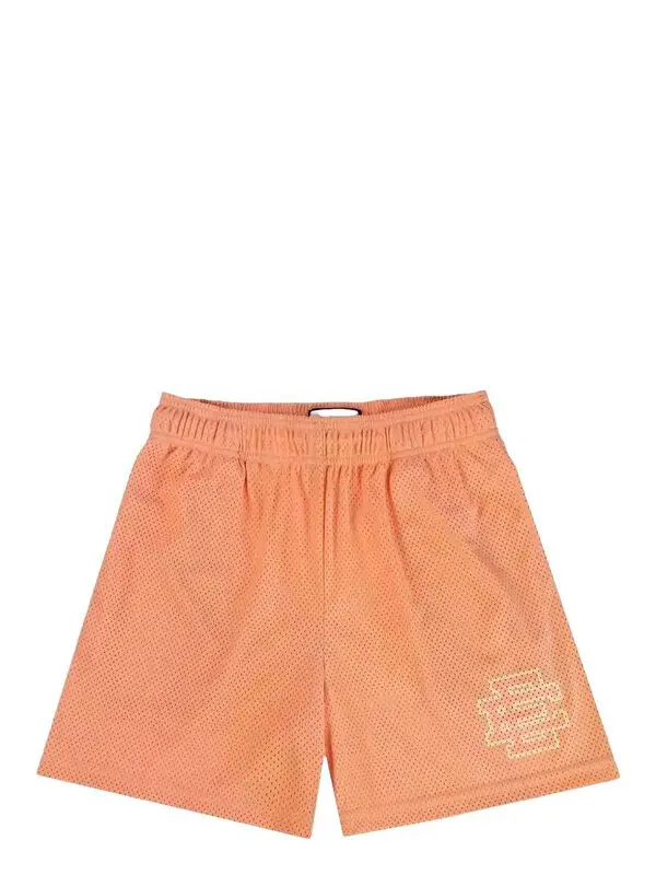 ERIC EMANUEL Logo Print Shorts - Orange