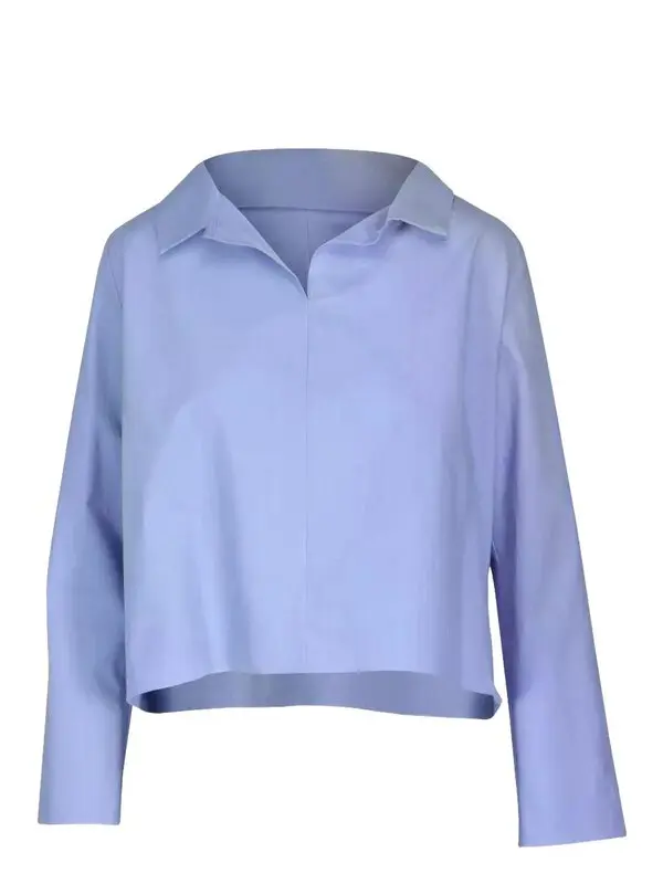 PETER COHEN Long-sleeve Blouse - Blue