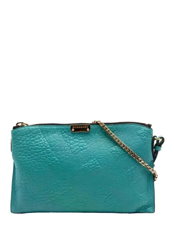 Burberry Peyton Crossbody Bag - Blue