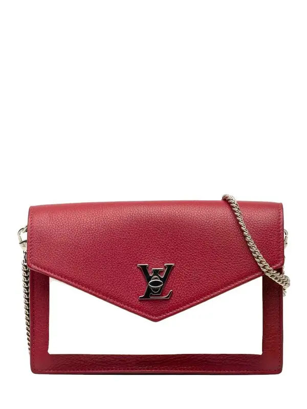 LOUIS VUITTON Mylockme Chain Pochette - Brown