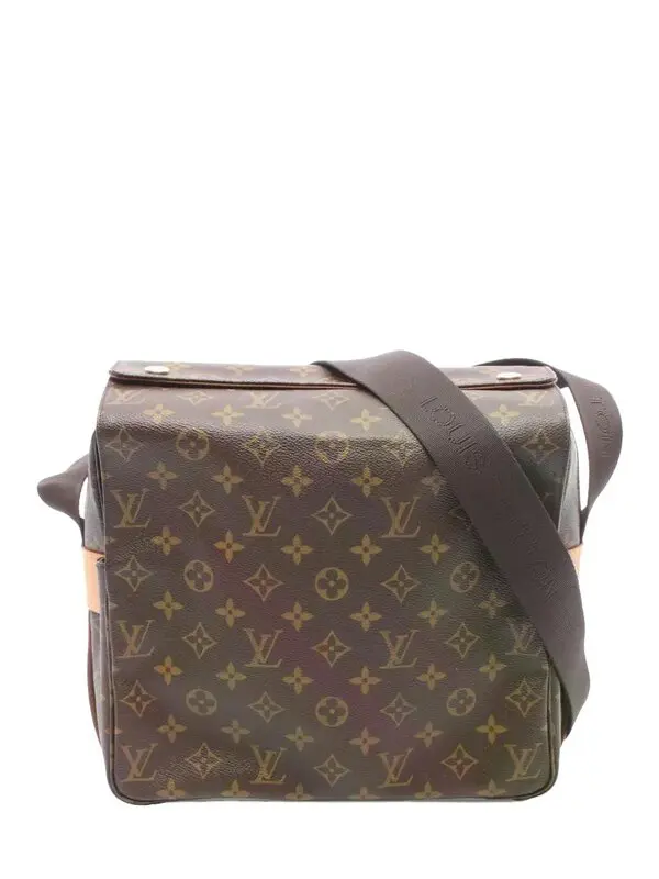 LOUIS VUITTON Monogram Naviglio Crossbody Bag - Brown
