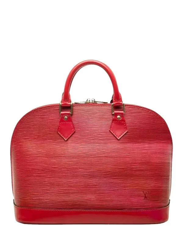 LOUIS VUITTON Epi Alma Pm Handbag - Red