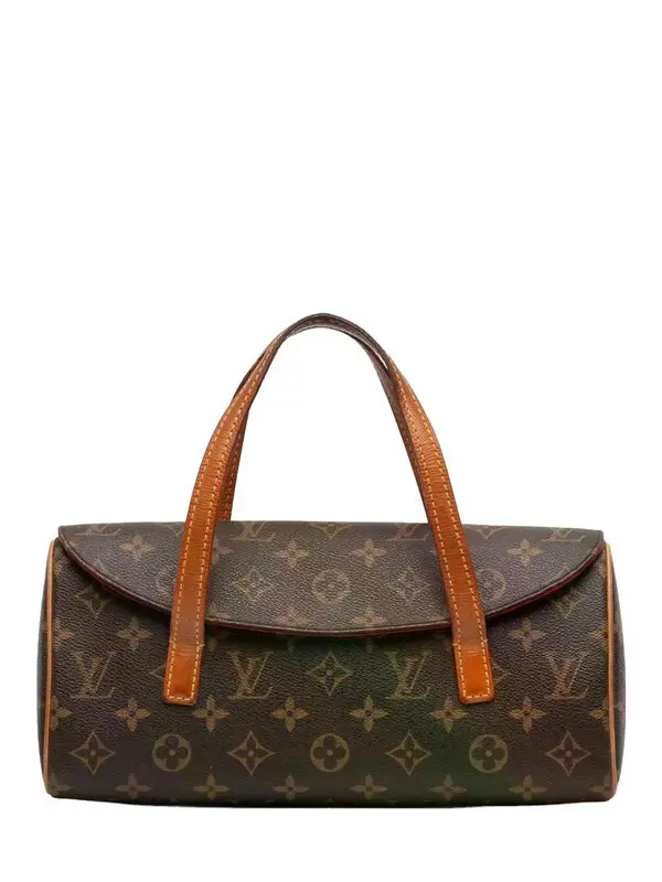 LOUIS VUITTON Monogram Sonatine Handbag - Brown