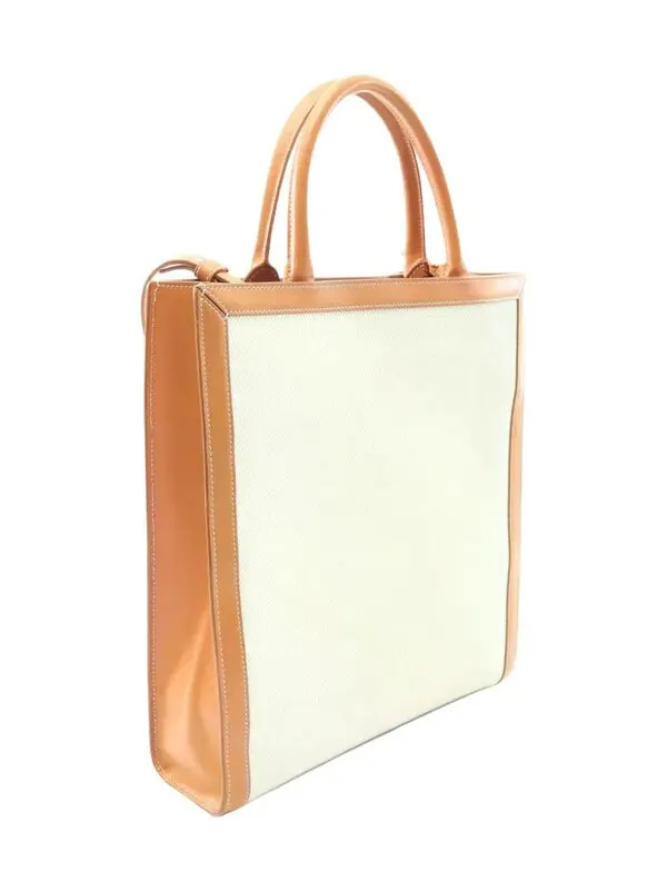 Celine Vertical Hippopotamus Tote Bag - Neutrals