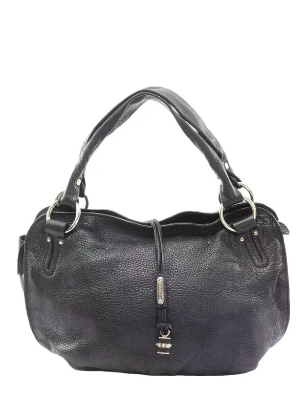 Celine Grained Leather Tote Bag - Black