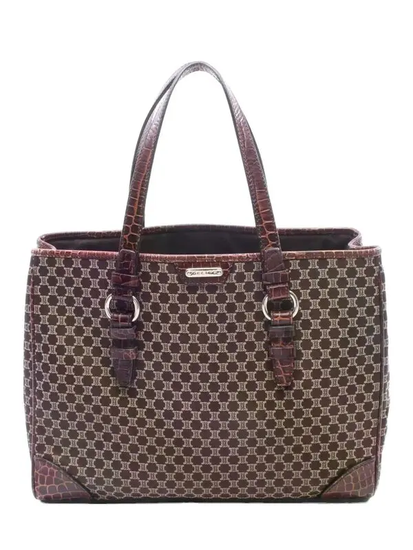 Celine Macadam Tote Bag - Brown