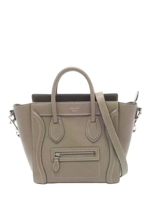 Celine Luggage" Nano Handbag - Grey