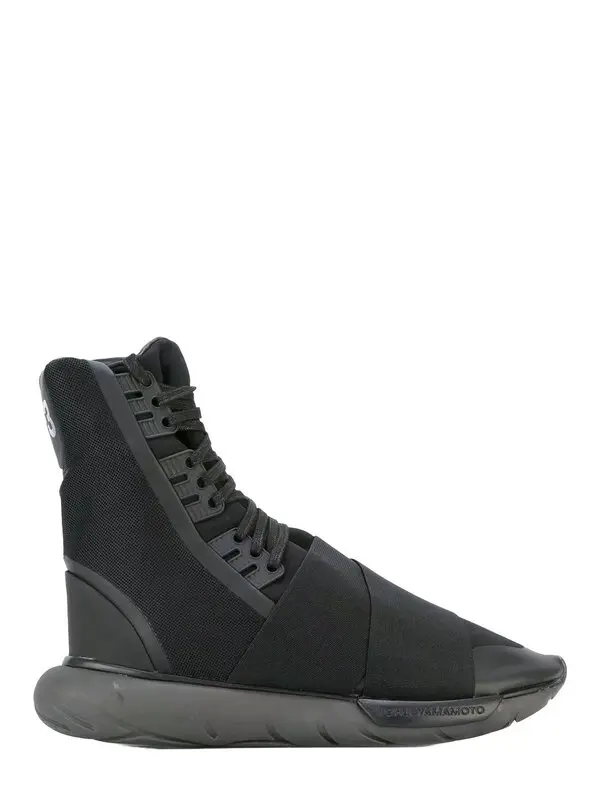 Y3 Qasa Boot Sneakers - Black