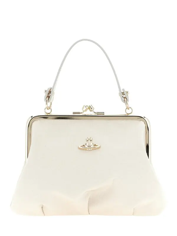 VIVIENNE WESTWOOD Granny Frame Shoulder Bag - White