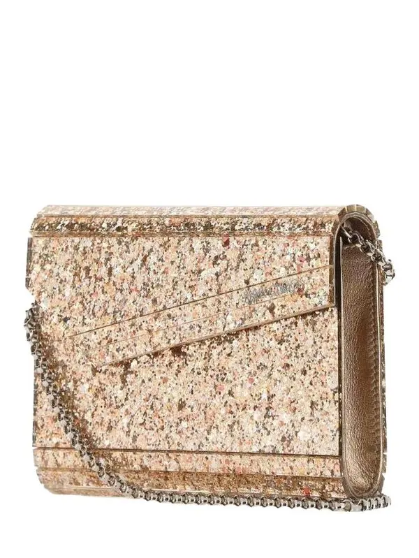 JIMMY CHOO Candy Clutch Bag - Nude
